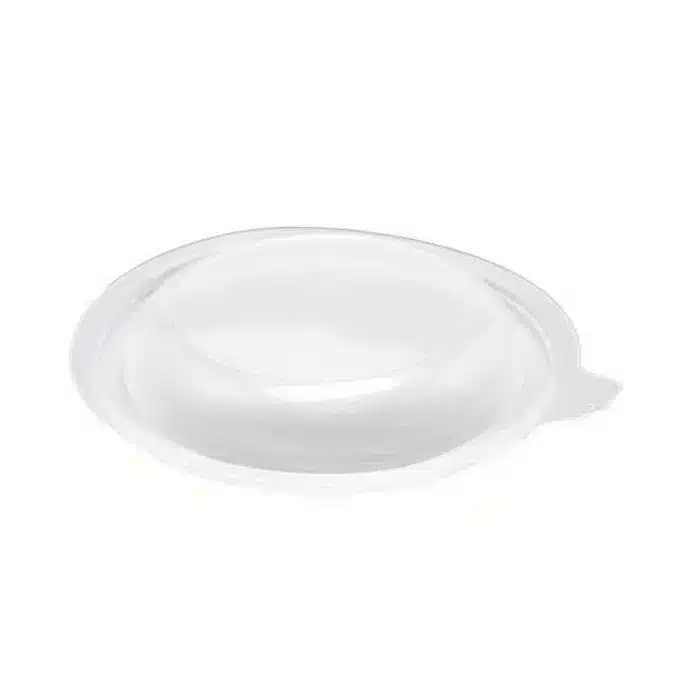 100 Disposable Translucent Plastic Lids BOL400 / csj-emballages.com