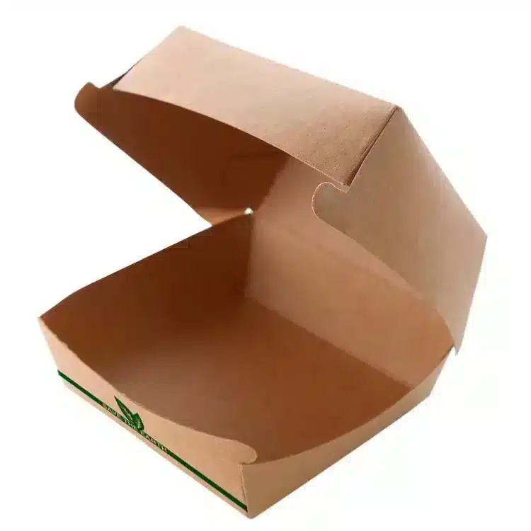 50 Disposable Burgers Boxes / csj-emballages-com